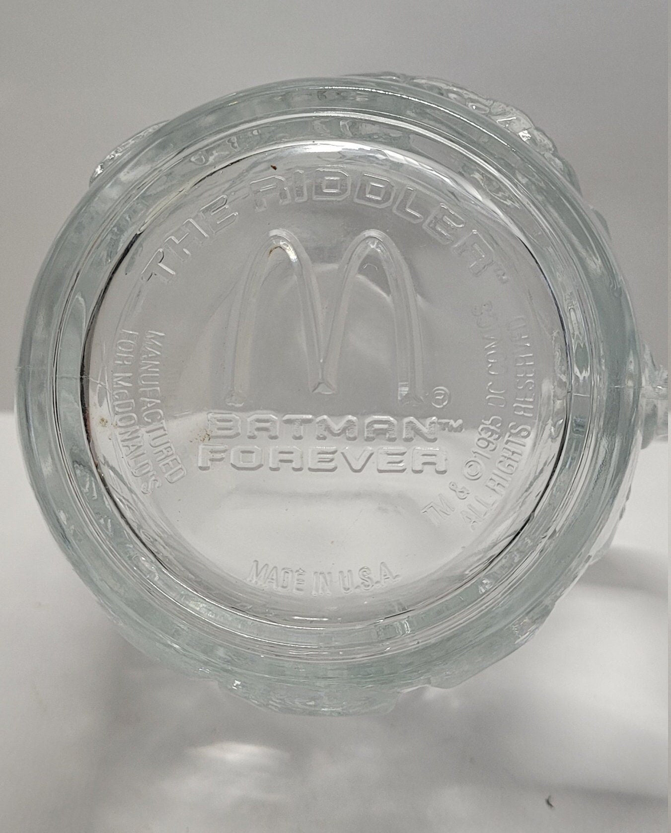 1995 Mcdonald's Batman Forever the Riddler Glass Mug - Etsy