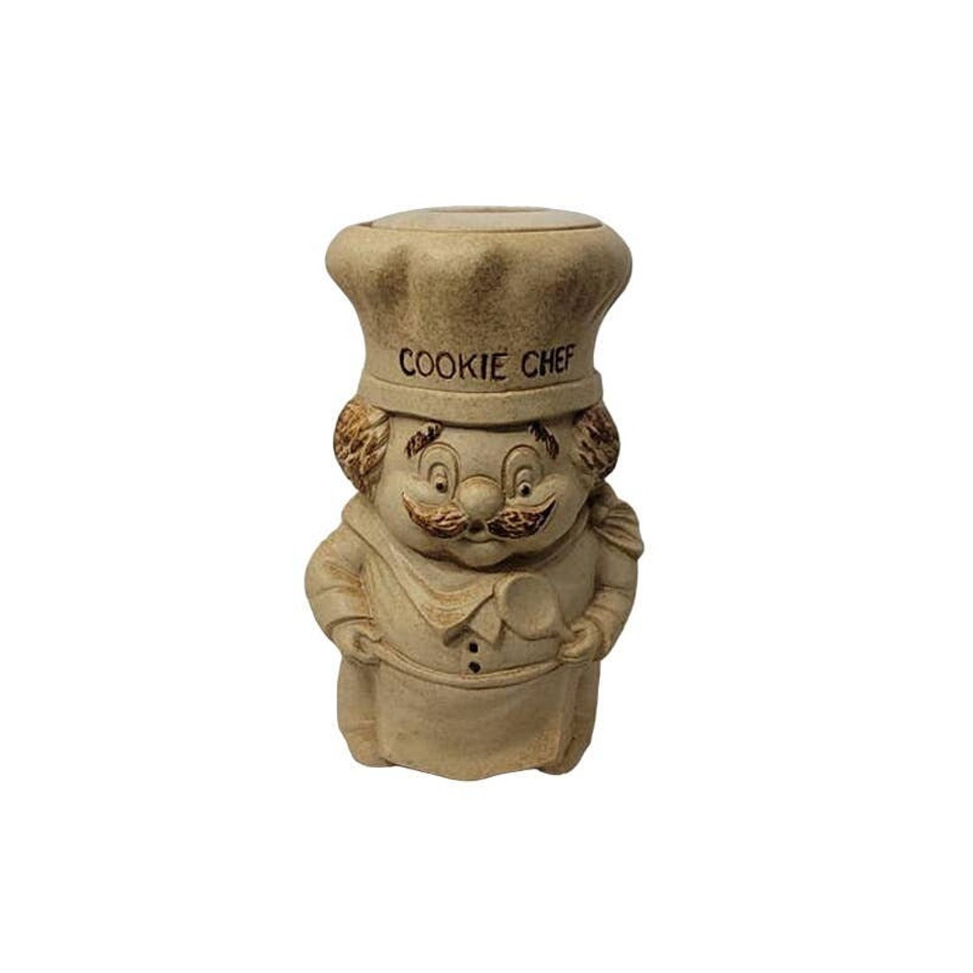 Vintage Chef Treasure Craft Cookie Jar - Etsy