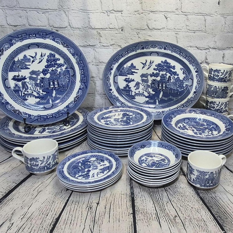 Blue Willow Dishes - Etsy