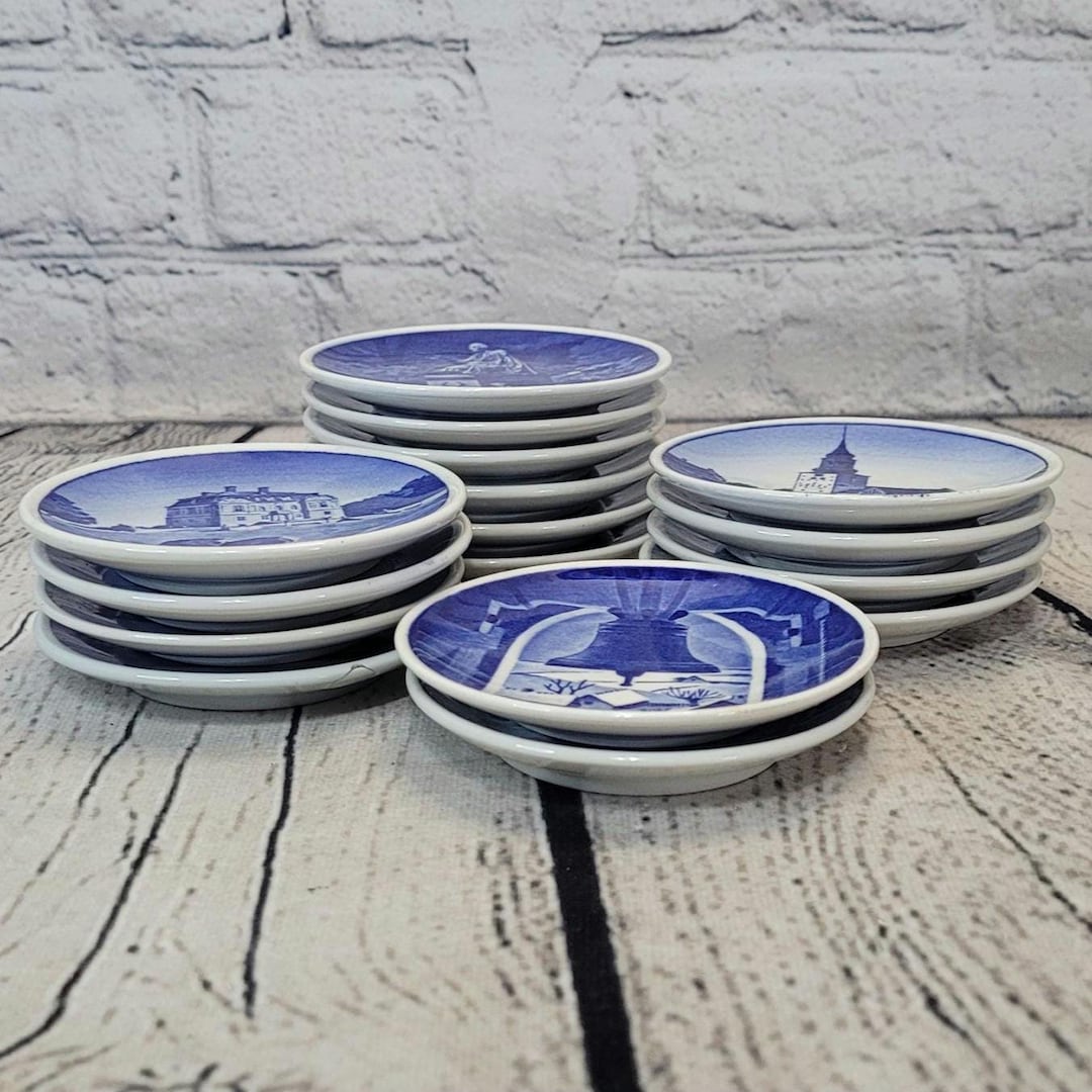 Miniature Royal Copenhagen Denmark Plate Collectors - Etsy