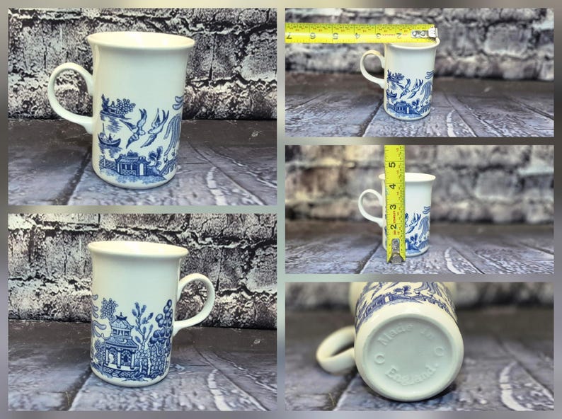 Dinnerware Collection in Blue Willow Pattern, Made in England - Etsy