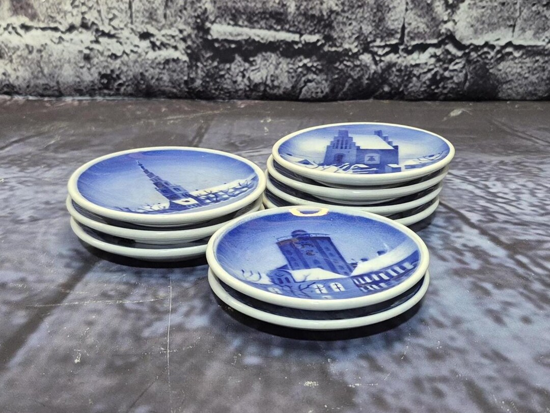 Miniature Royal Copenhagen Denmark Plate Collectors - Etsy