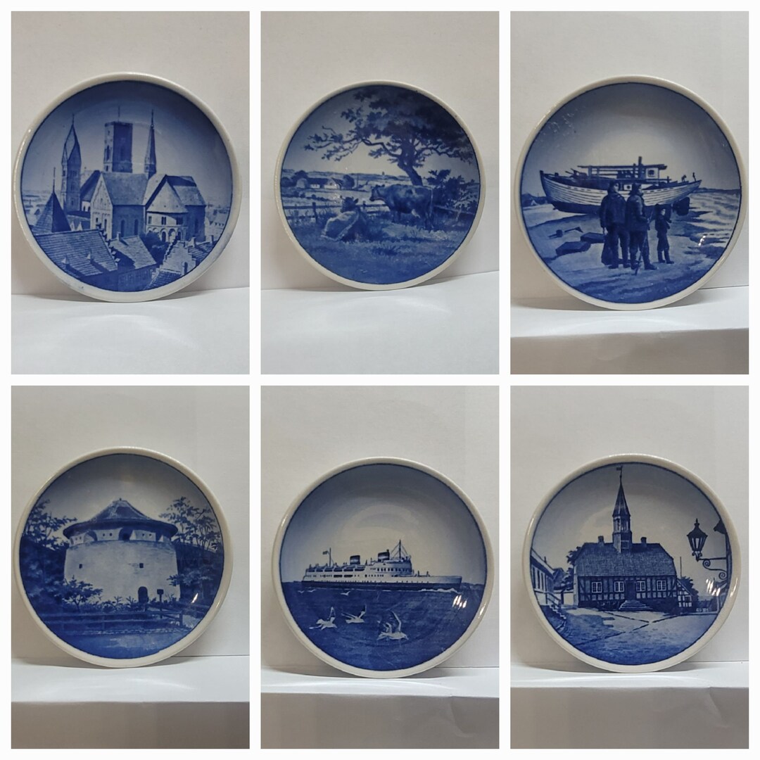 Royal Copenhagen Miniature Denmark Collectors Plate - Etsy