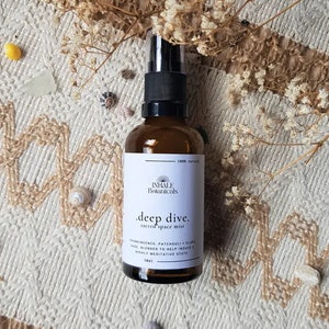 Deep Dive Sacred Space Mist - Organic Yoga Mat Cleanser - Aromatherapy ...