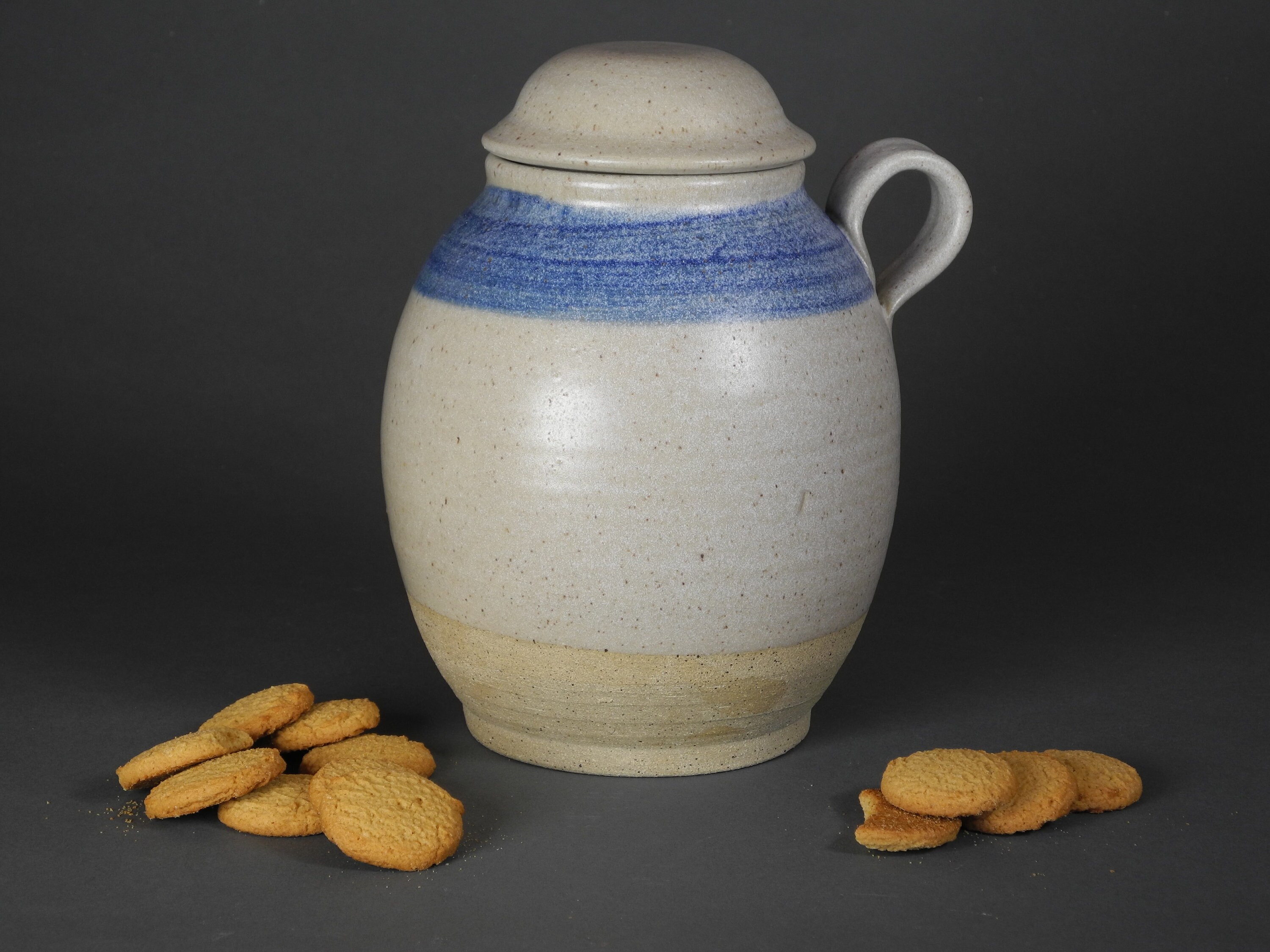 Handmade Pottery Cookie Jar Large CJ619 - Etsy