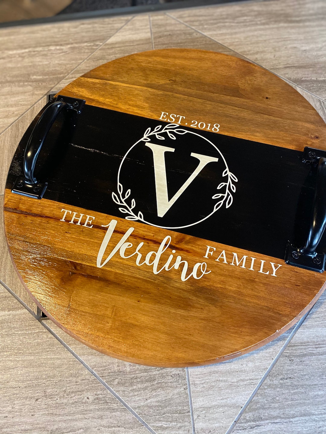 Personalized Charcuterie Serving Board - Etsy