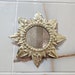 Gold Convex Mini Mirrors - A Selection of Deep and Rounded Frames BACK ...