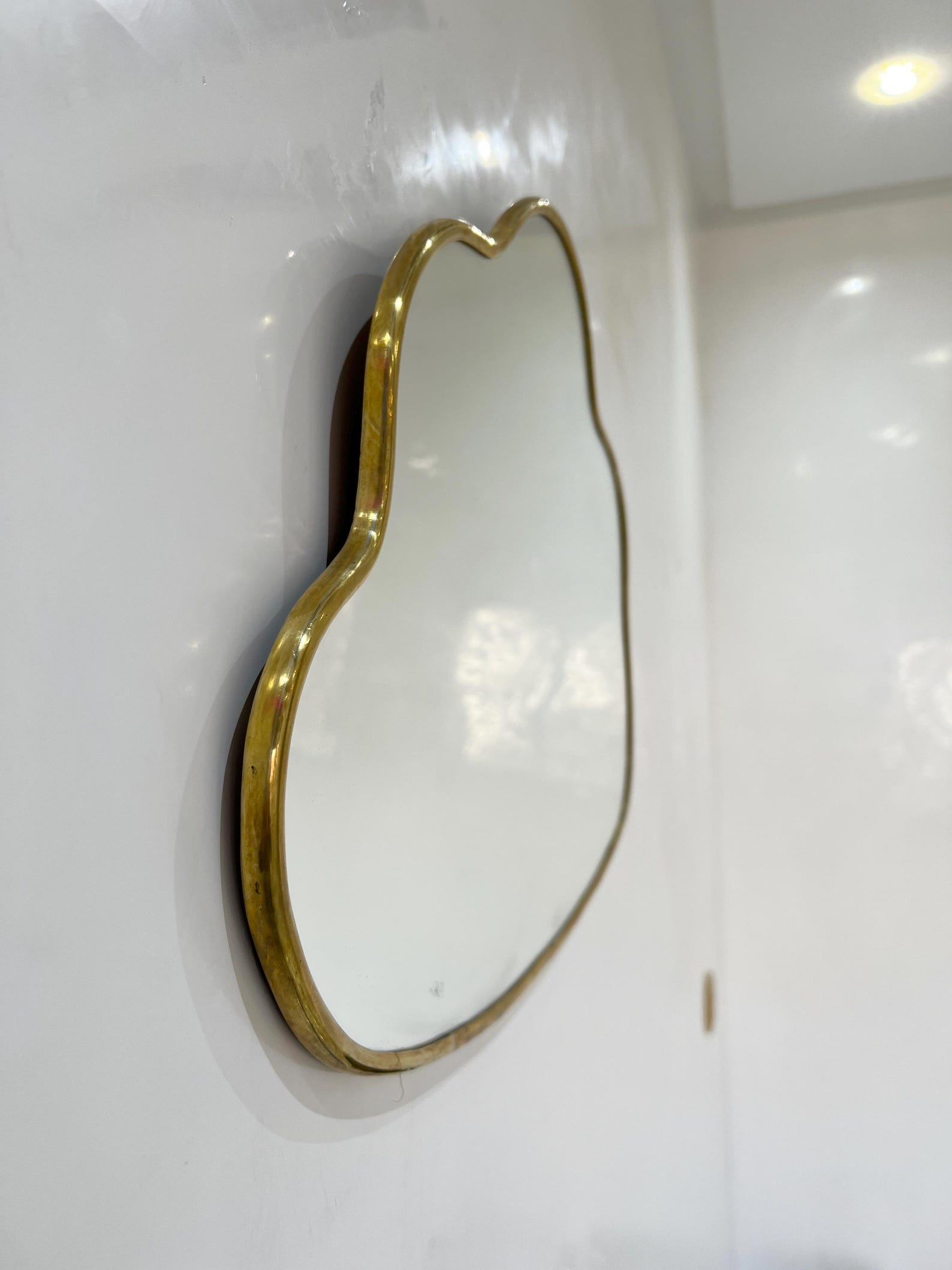 Cloud Shaped Mirror for Nursery, Large White Wall Mirror, Full Length ...