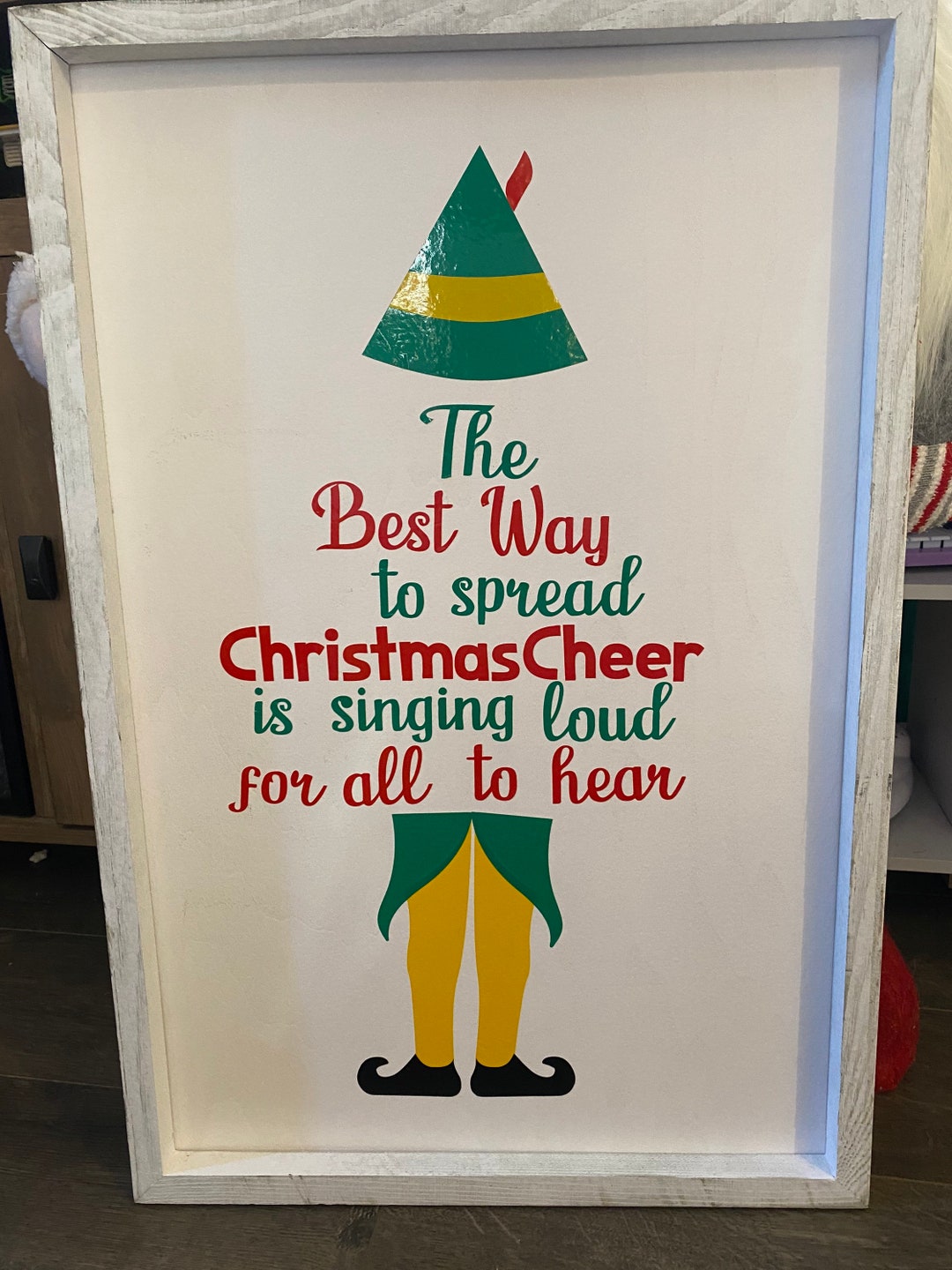 Buddy the Elf Sign - Etsy