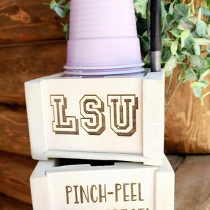 Custom Cup Caddy. Solo Cup Holder. Interchangeable Cup Holder. - Etsy