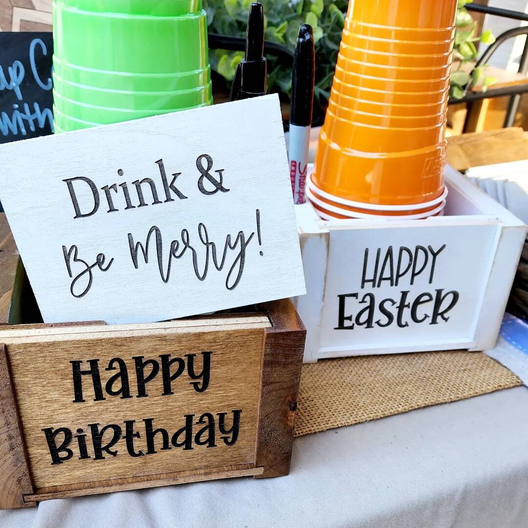 Custom Cup Caddy. Solo Cup Holder. Interchangeable Cup Holder. - Etsy