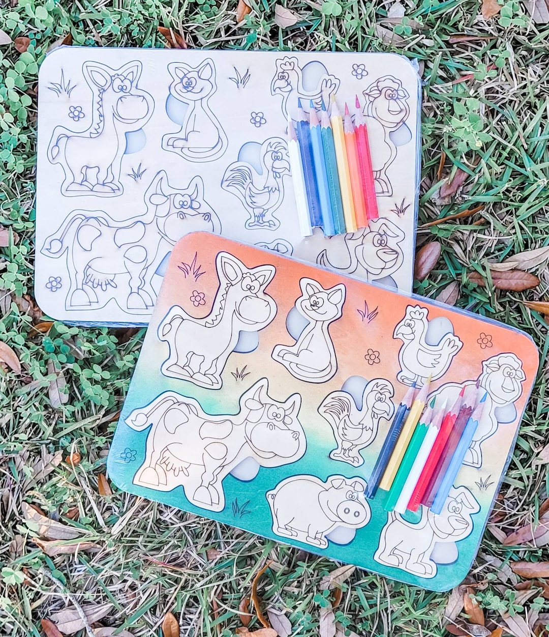 Puzzle Kit With Colored Pencils | DIY Puzzle Kit | Make It Your Own ...