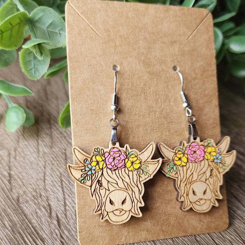 Cow Jewellery - Etsy