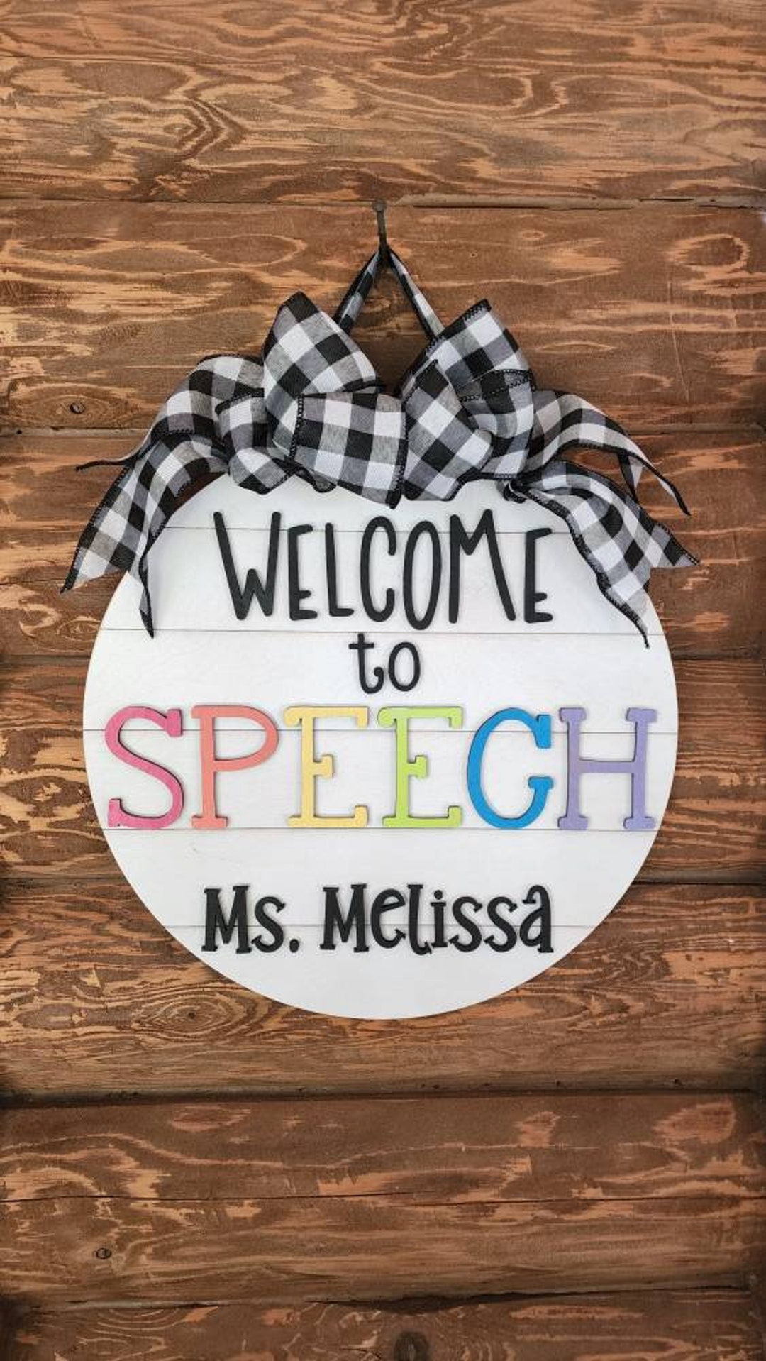 Welcome to Speech. Welcome to Our Classroom. Welcome to My - Etsy