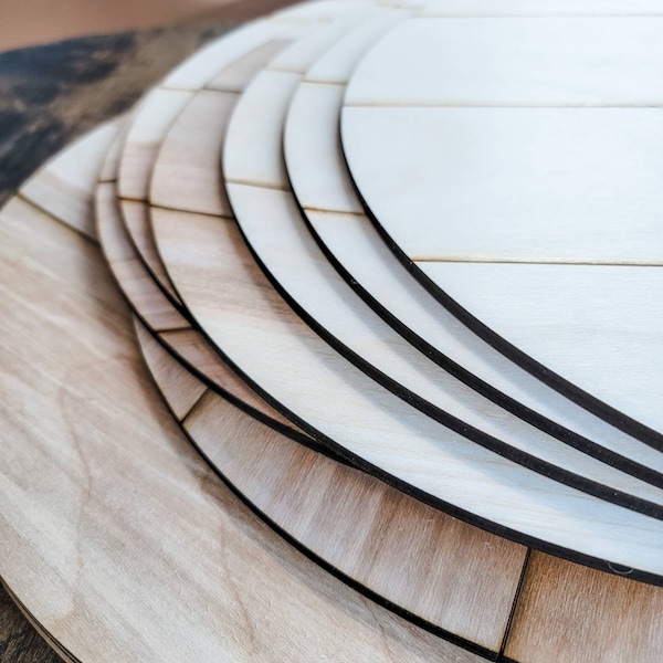 Wood Rounds - Etsy