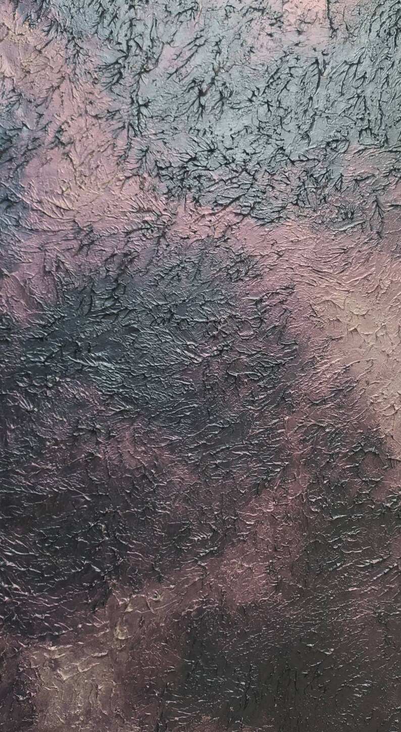 Extra Large Abstract Painting Original Silver Textured Wall - Etsy