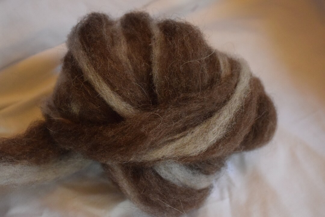 Shetland Roving-bicolor - Etsy