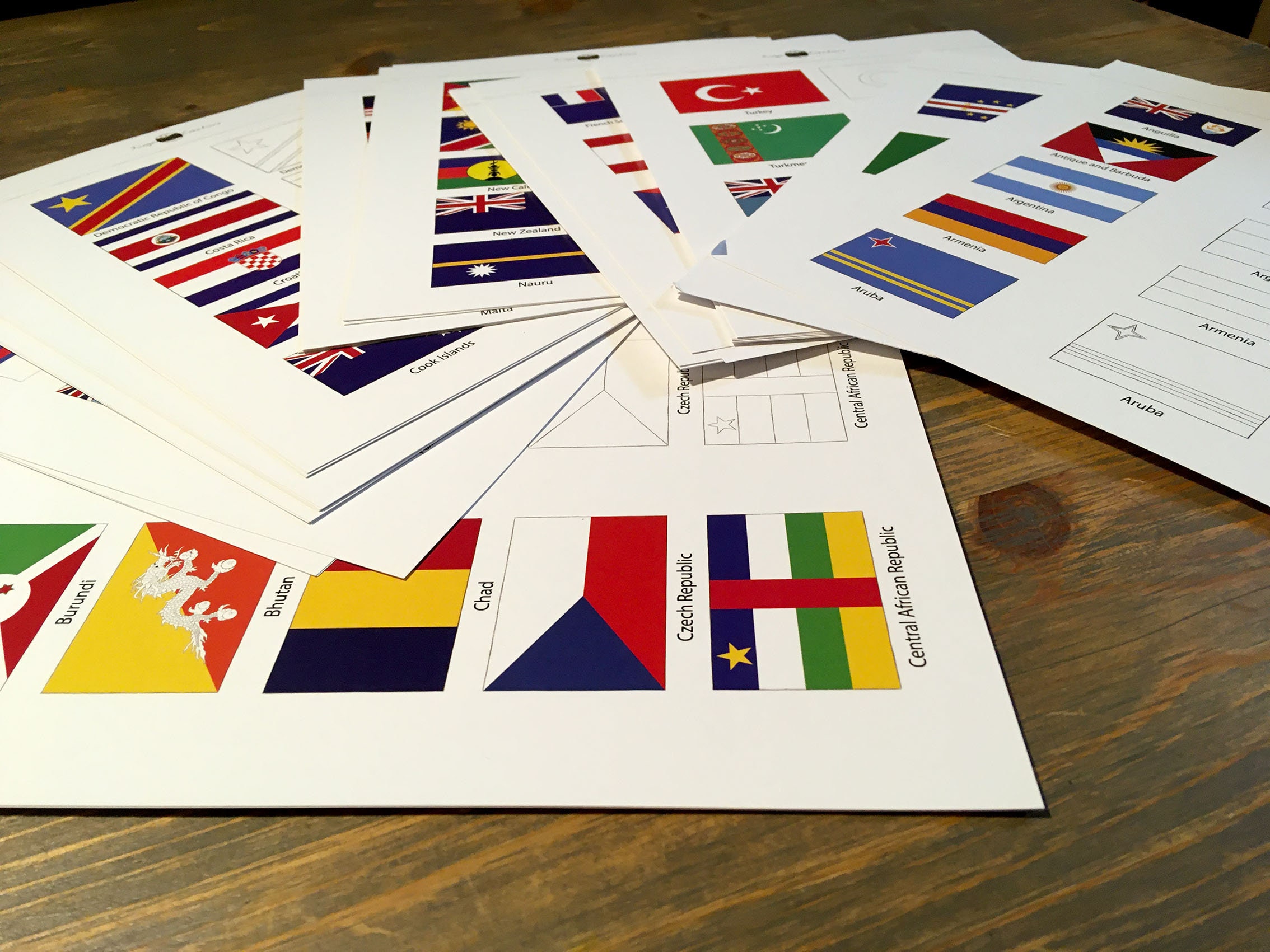 Flags of the World Printable, Flags of the Countries, Coloring Pages ...