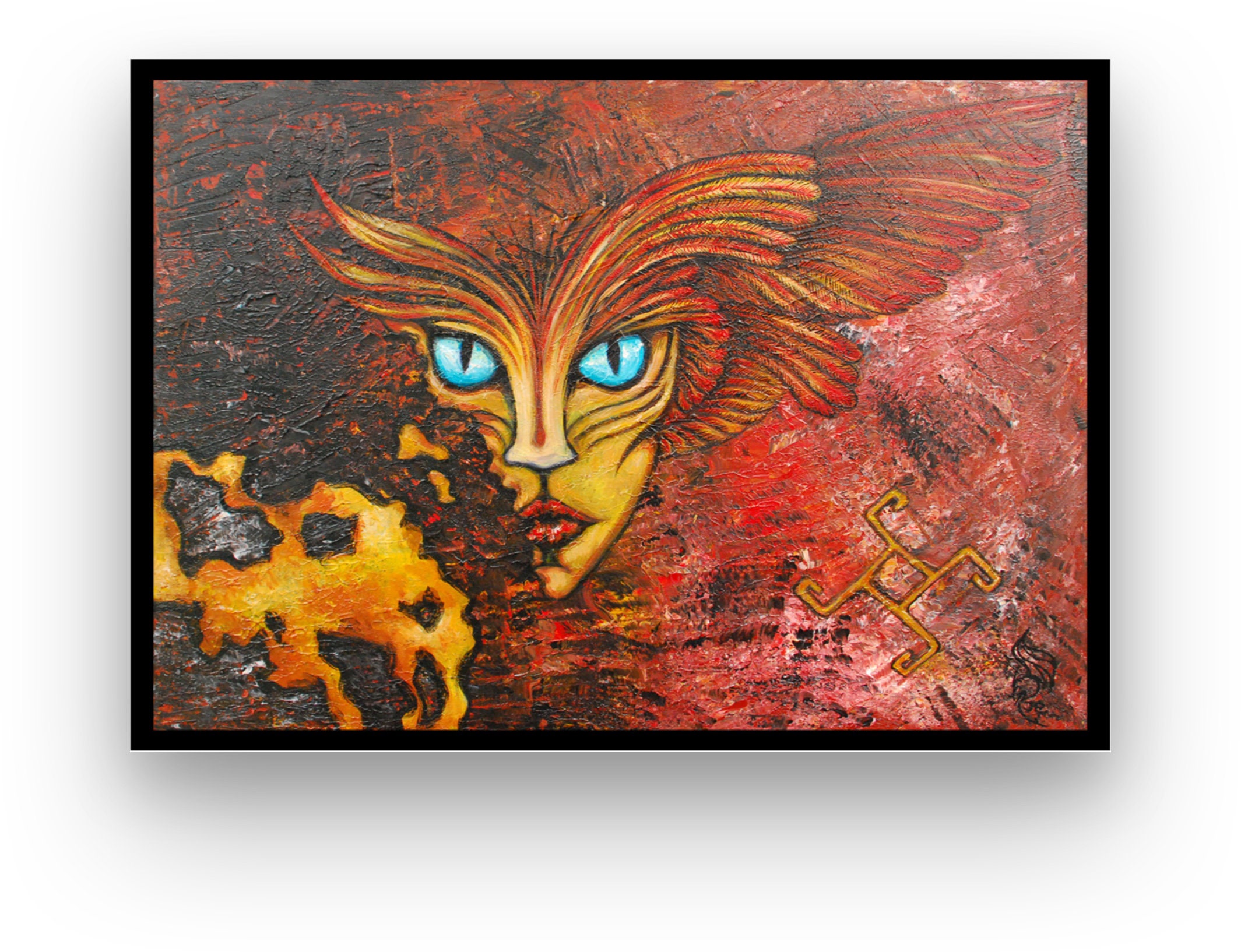 Gabija Göttin des Feuers, Kunstdruck - Etsy.de