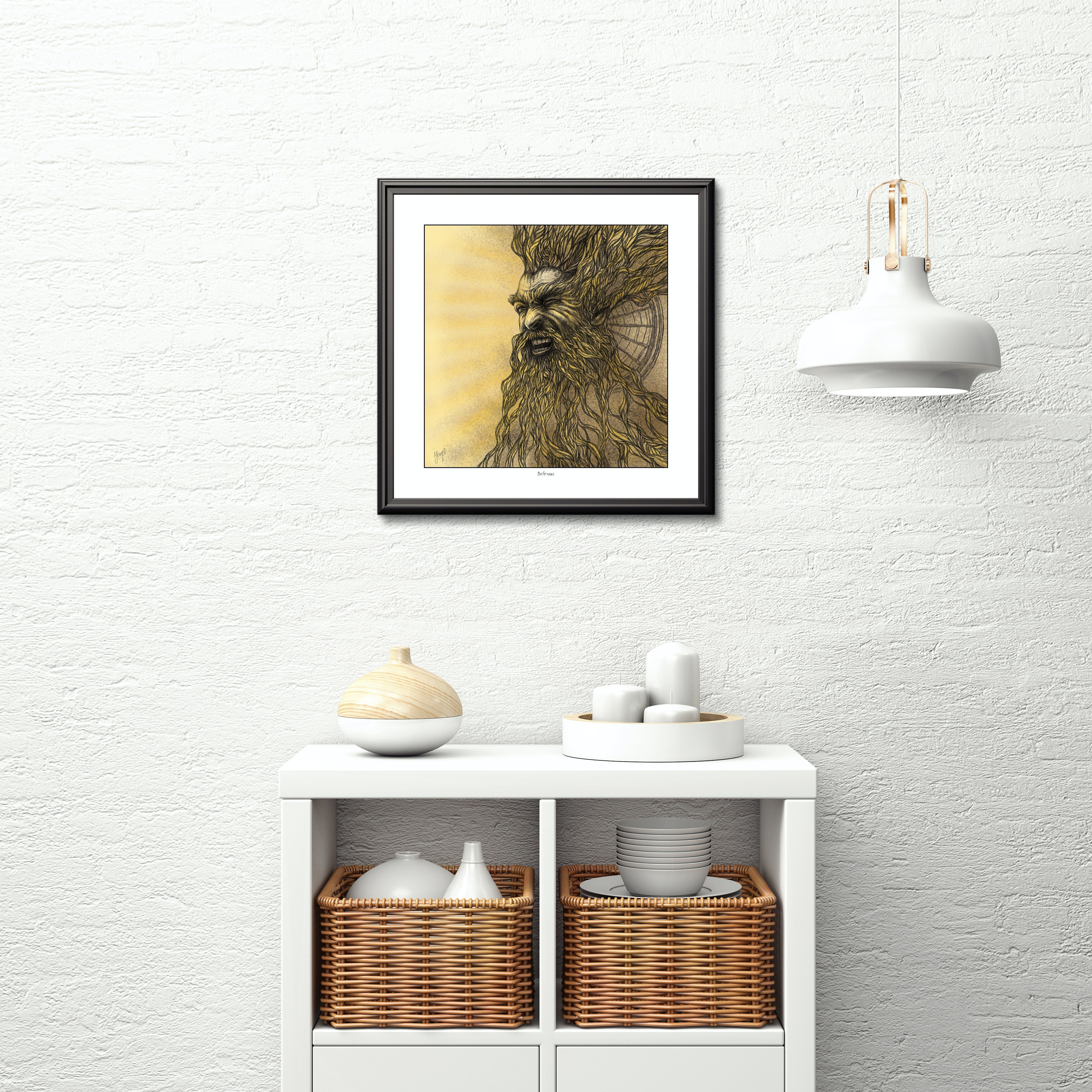 Belenus, Celtic Sun God Art Print - Etsy