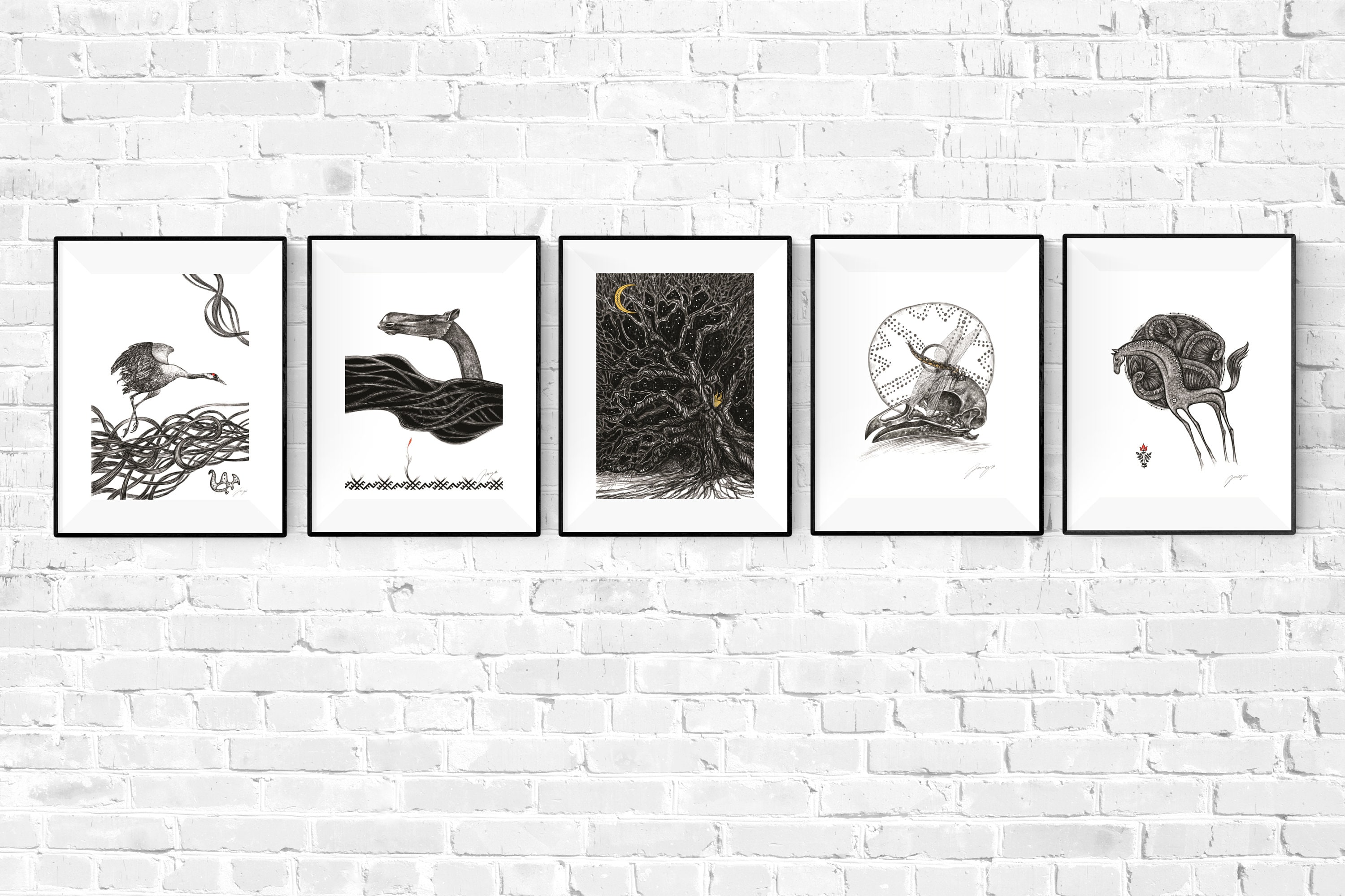 Oak Tree Printable Forest Spirit Tree of Life One Tree - Etsy