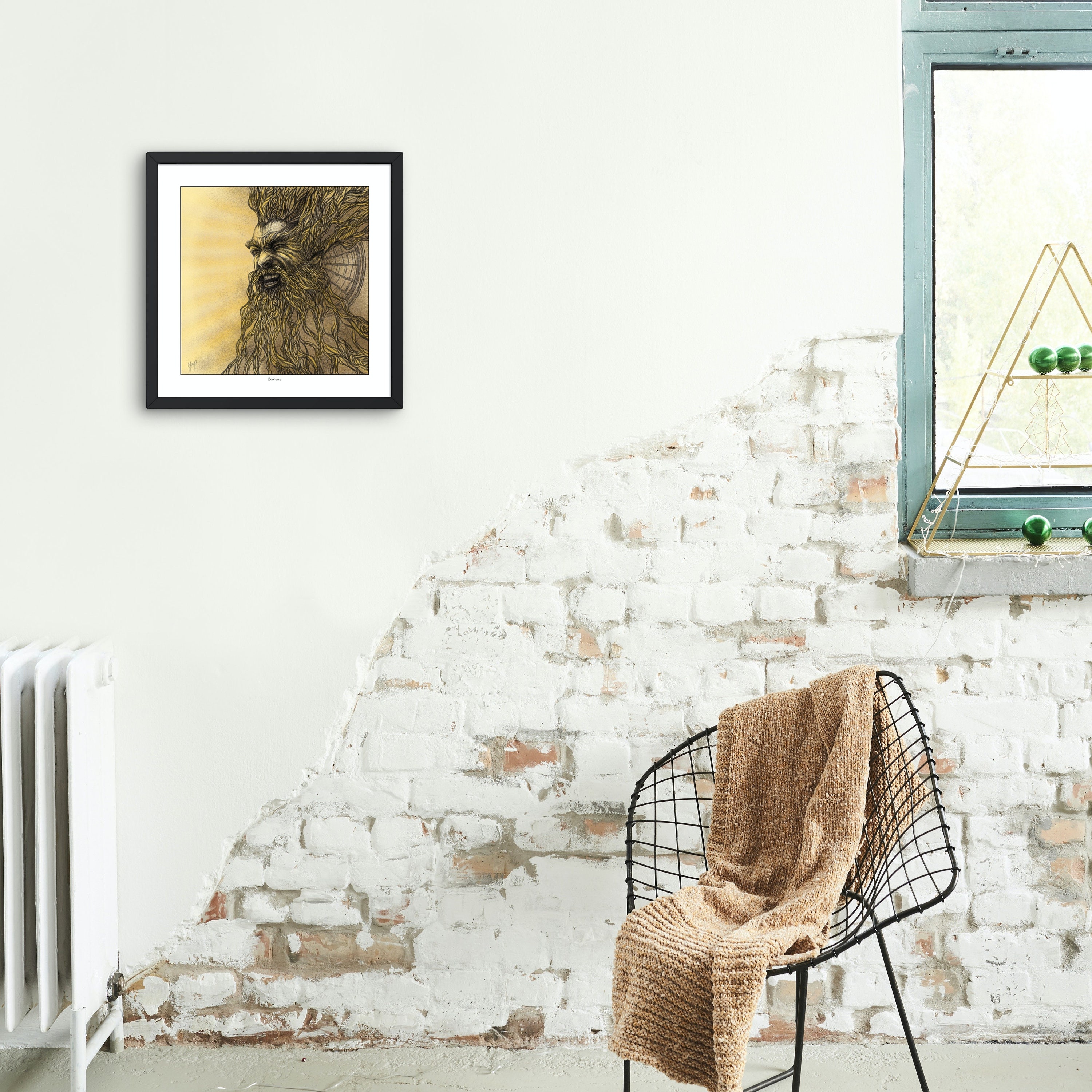 Belenus, Celtic Sun God Art Print - Etsy