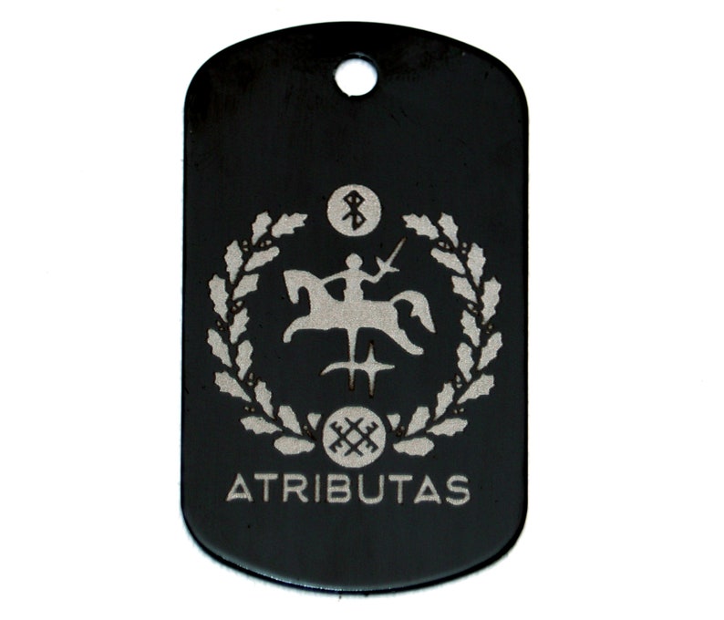 Personalized ID Tag, Laser Engraved Military ID Tag - Etsy