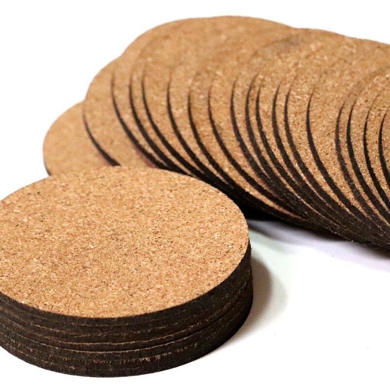 Cork Circles for Crafts - Etsy