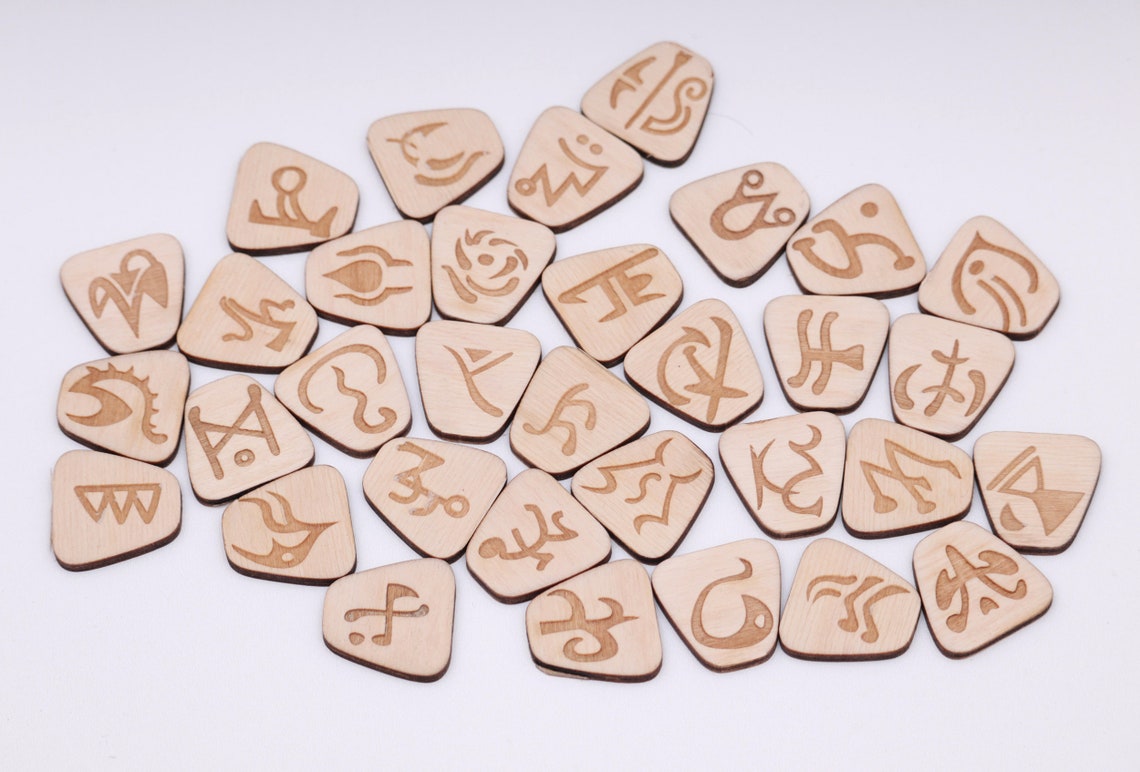 Diablo 2 Runes Replica, Set of 33 Runes - Etsy