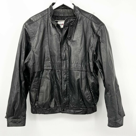 Vintage Sears Boulevard Club Genuine Soft Leather Jac… - Gem