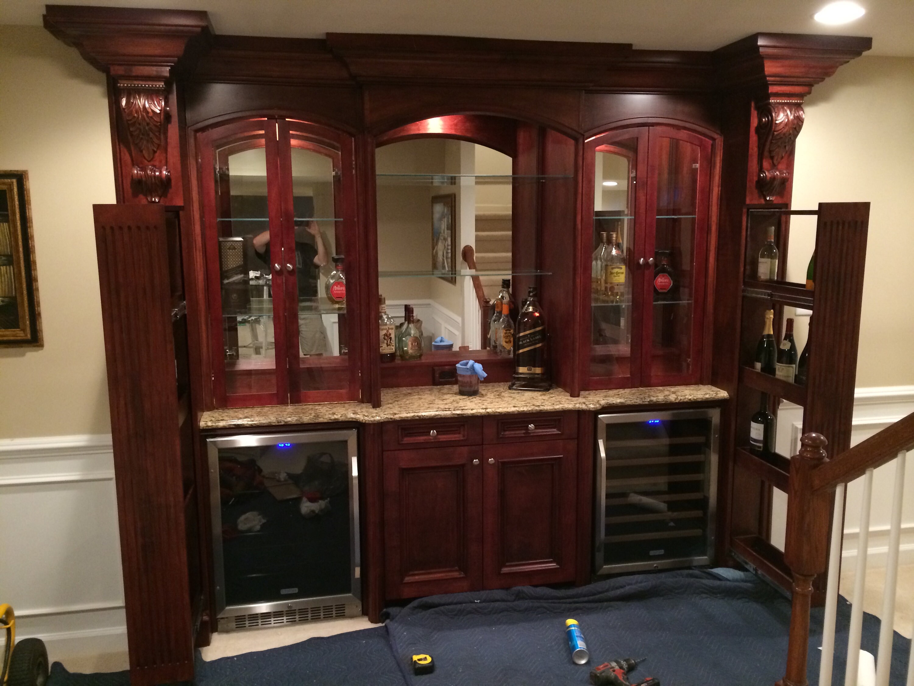 Custom Wall Bar - Etsy