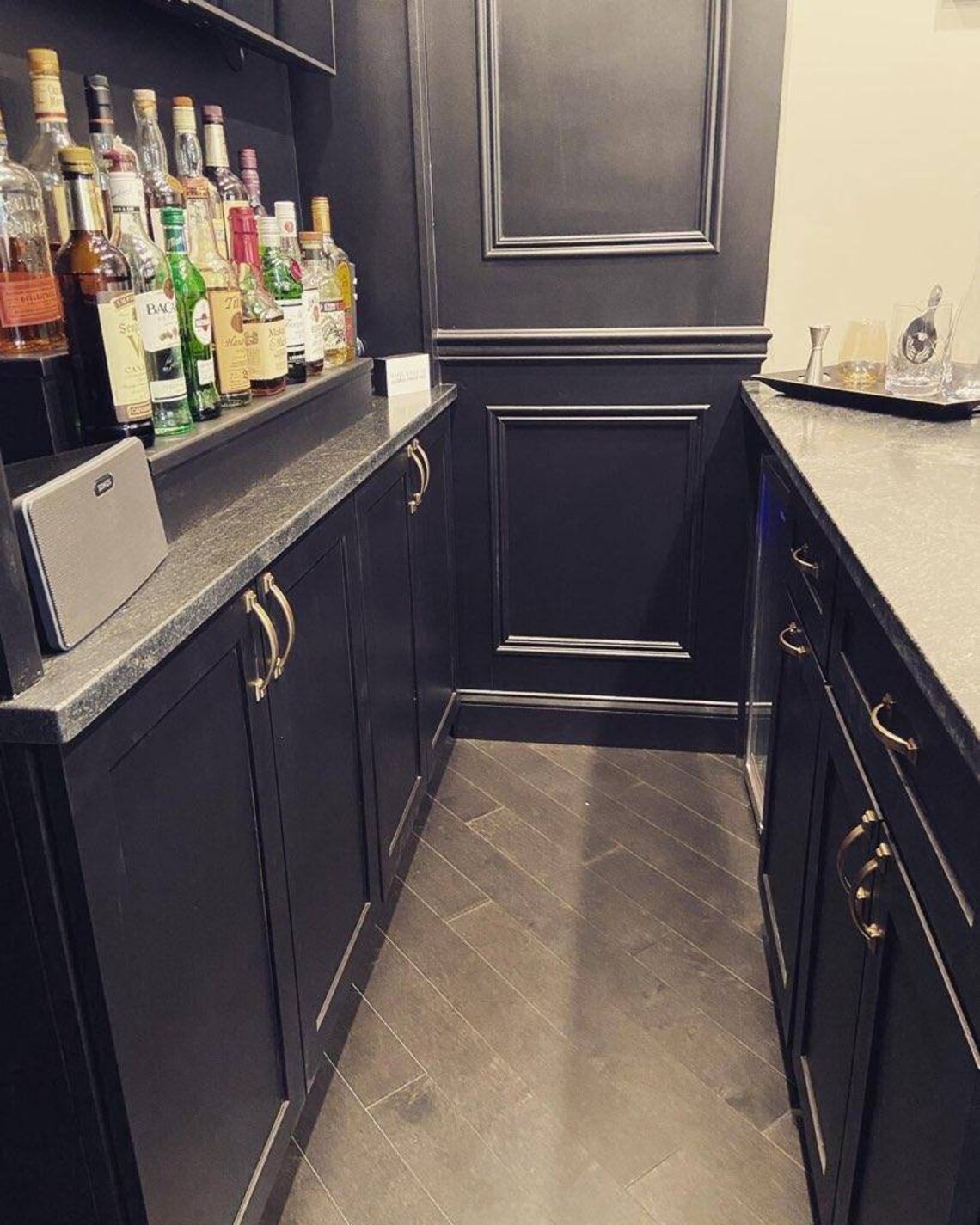 Contemporary Bar & Back Bar - Etsy