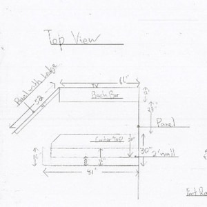 Contemporary Bar & Back Bar - Etsy