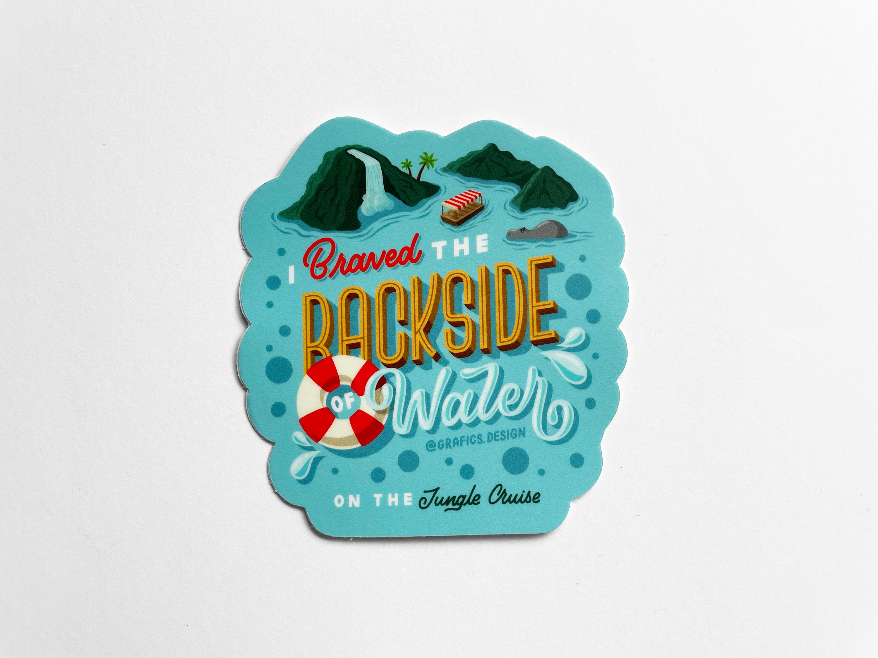 Jungle Cruise Skipper Sticker - Etsy