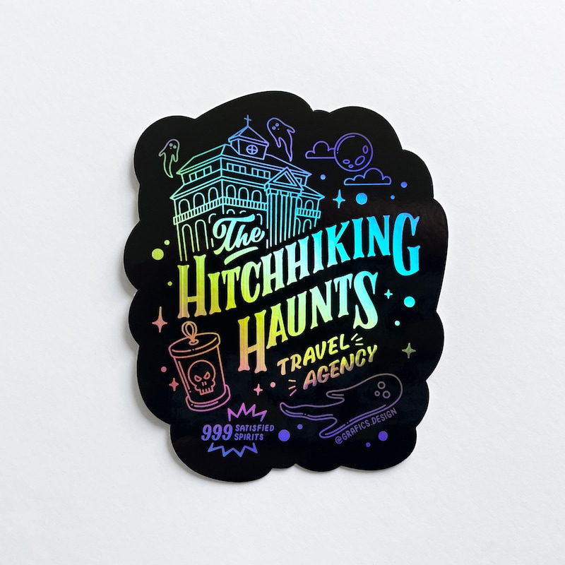 Haunted Mansion Sticker - Etsy