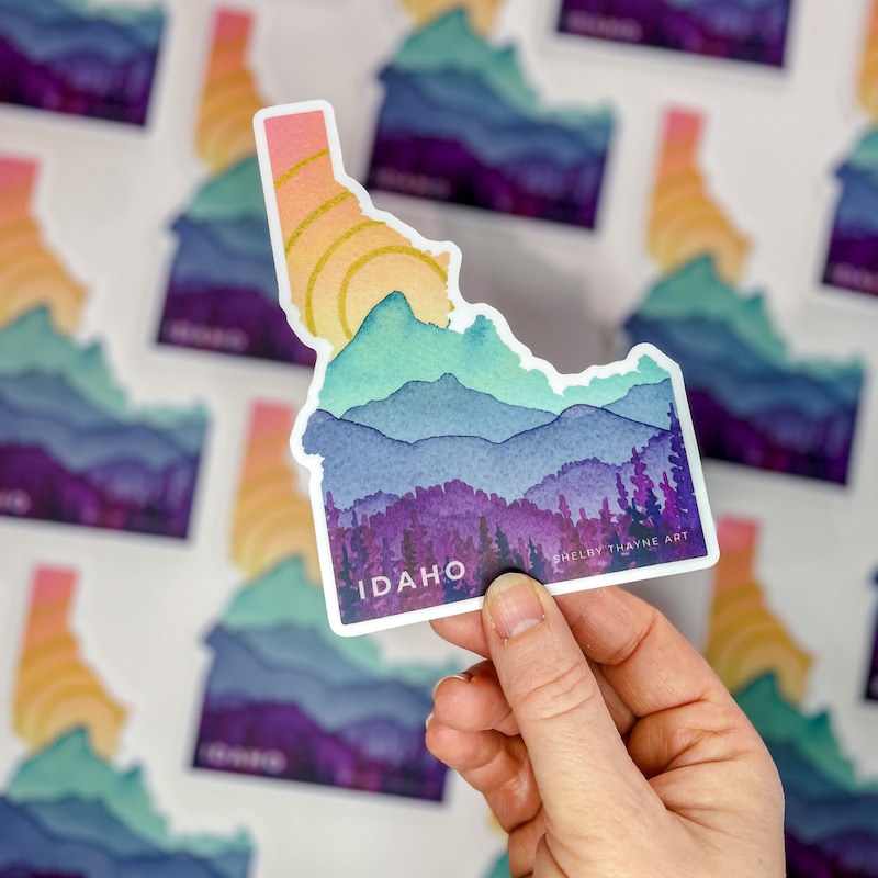 Idahome Sticker - Etsy
