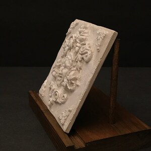 Court Jester Tile, 4.25"x 4.25" Tile, Concrete Tile, Relief Sculpture ...