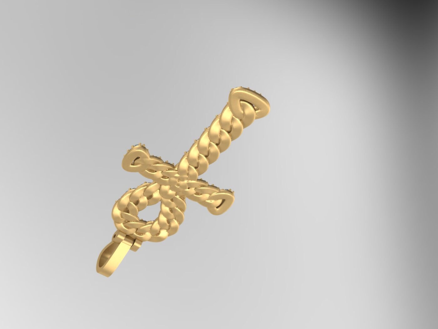 Ankh Cross / Egyptian Cross / Cuban Link Cross / Diamond Cross / Faith ...