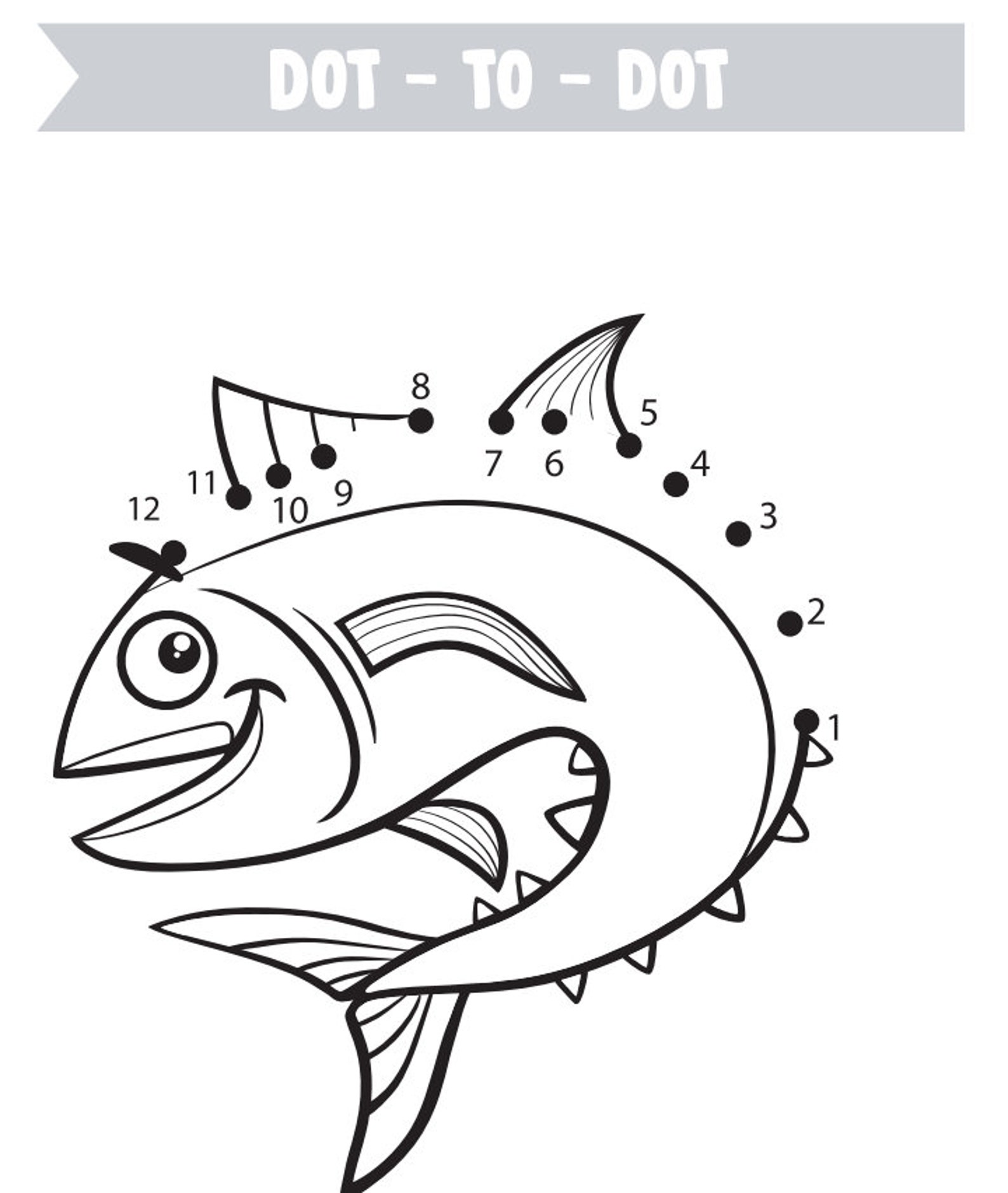 Kids PRINTABLE Dot to Dot Activity Pages - Etsy