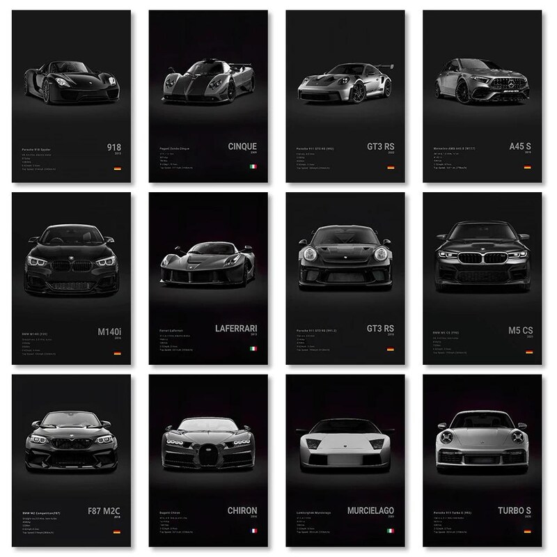 Buy Car Posters Online In India - Etsy India