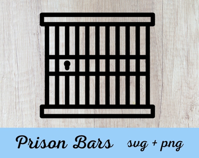 Jail Svg, Prison Svg, Abandoned Clipart, Jail Prisoner Svg, Prison Bars ...