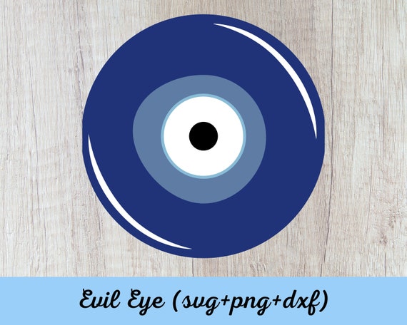 Evil Eye SVG Clip Art Vector Cut File and PNG Transparent - Etsy