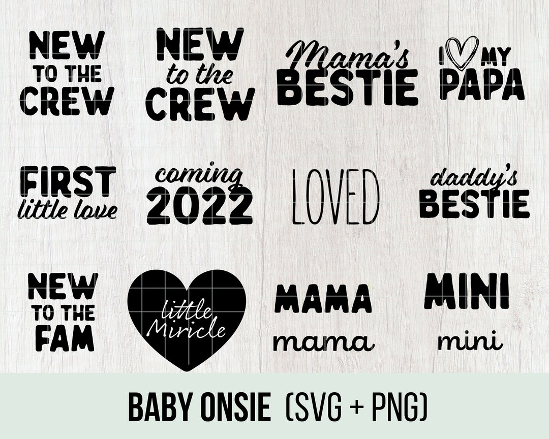 Baby Svg, Baby SVG Bundle, Newborn SVG Bundle, Infant Svg Bundle, Cute ...