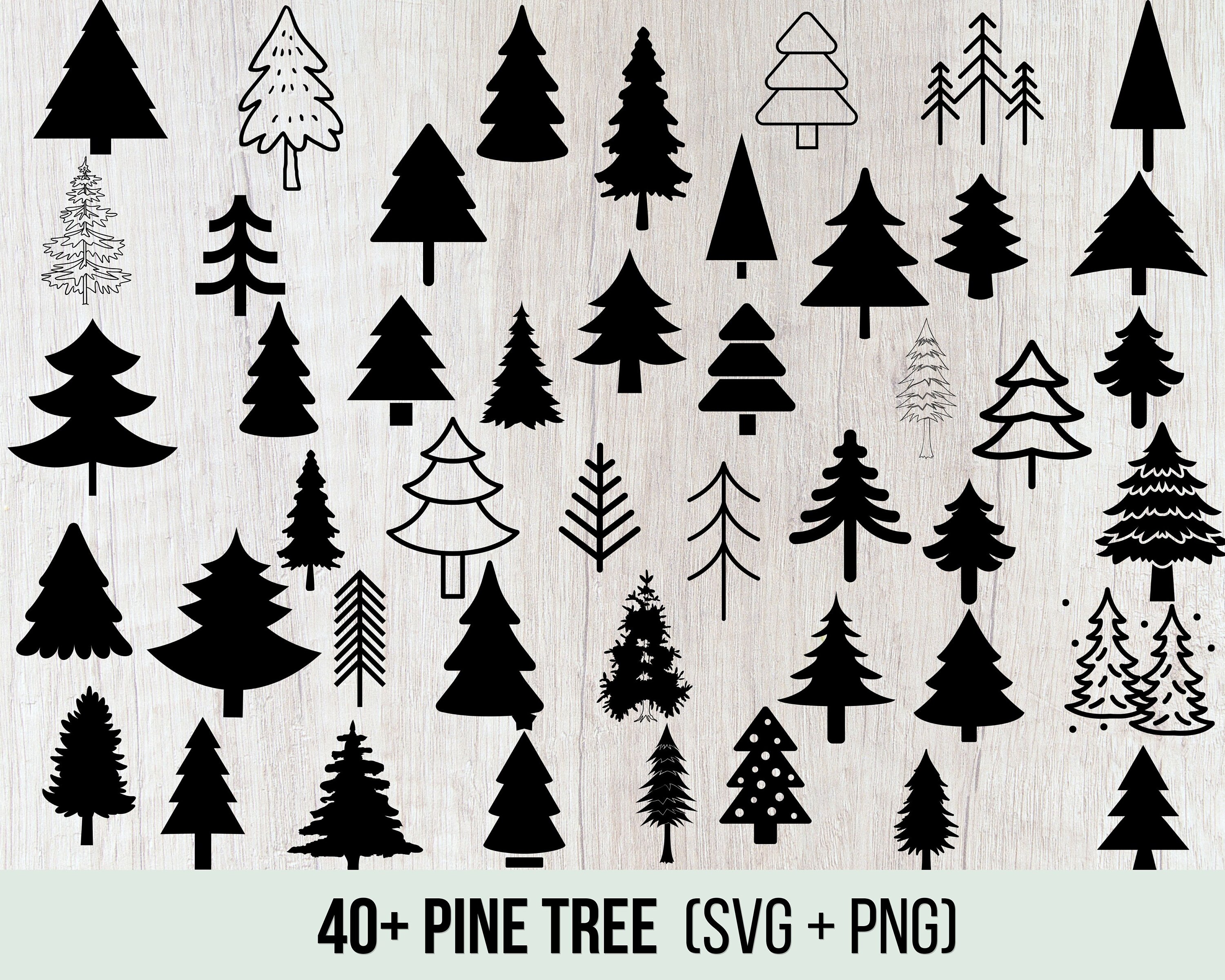 Pine Tree Svg, Tree Svg, Pine Tree Svg, Christmas Tree Svg, Woods Svg ...