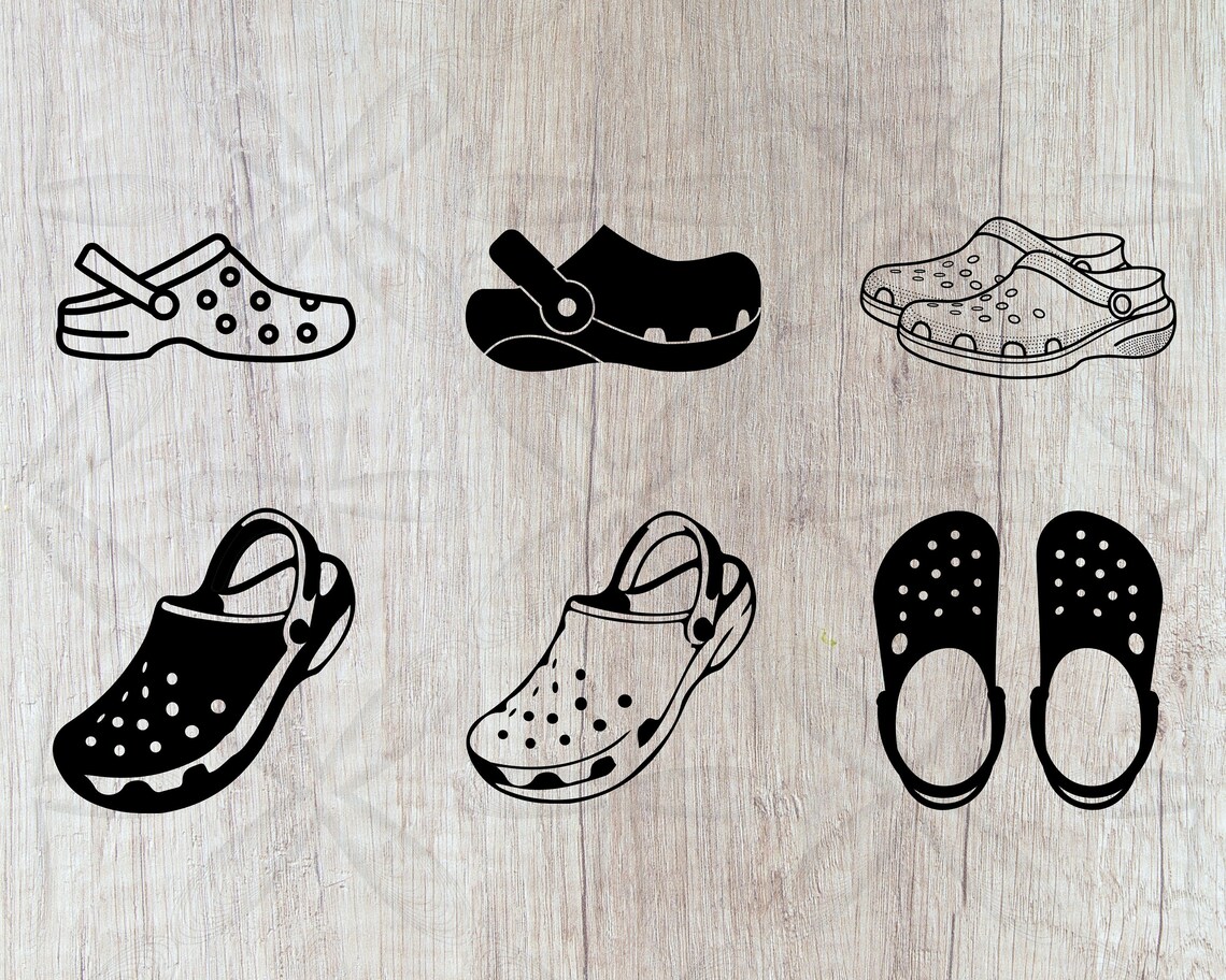 Clog Shoes Svg, Png Country Shoes Svg, Clogs Sandals Clipart, Woman ...