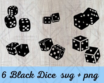 Two Dice Svg - Etsy