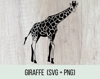 Giraffe SVG/ Wild Life Svg/ Africa Animals Svg/ Clipart/ Cutting File ...