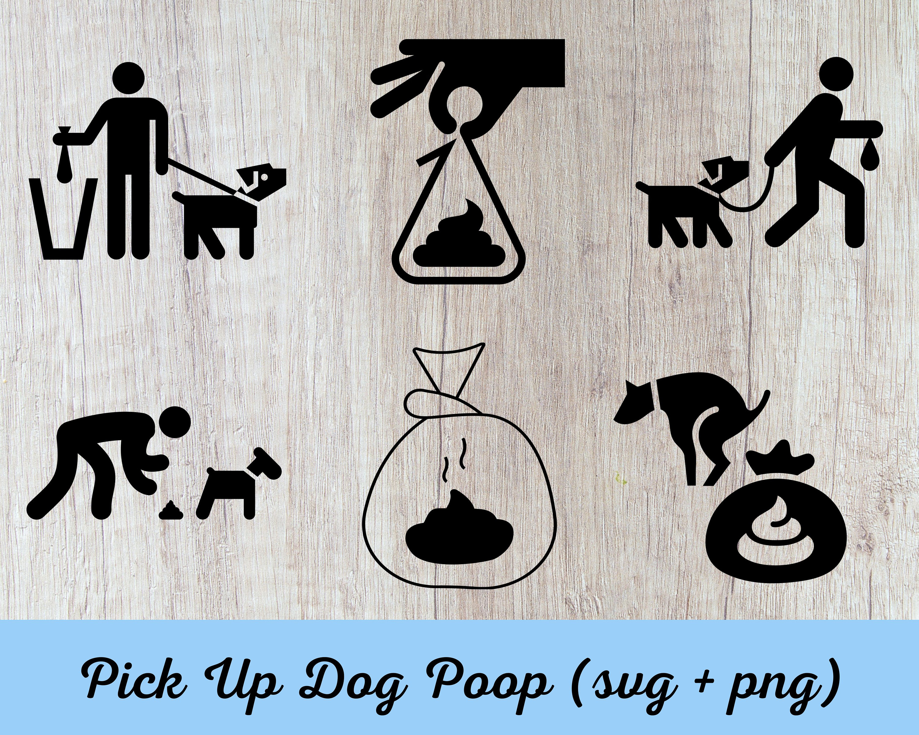 Dog Poop SVG, Clean up Dog Poop, Dog Bag SVG, PNG Digital Download ...