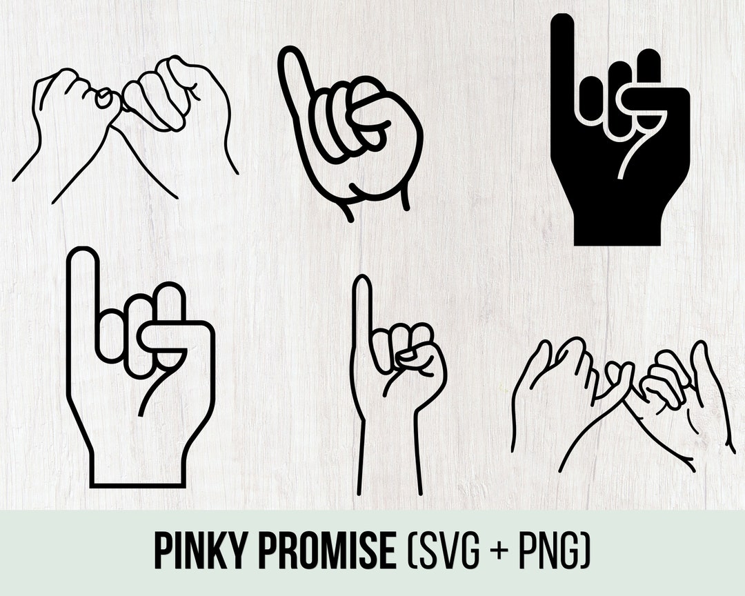 Pinky Promise SVG, PNG - Etsy