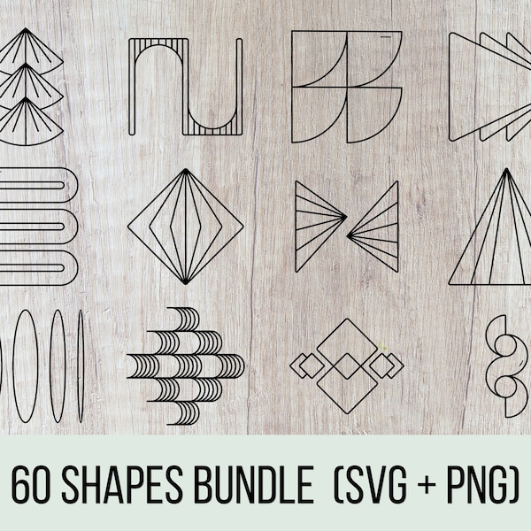 Basic Shapes Svg - Etsy